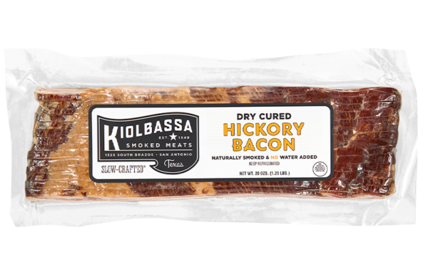 Dry Cured Hickory Bacon - Kiolbassa